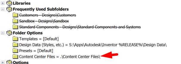 Some parts from the Inventor model are missing or displayed differently in Navisworks