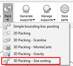 Monte Carlo packing method misses smaller items that could fit on the ...