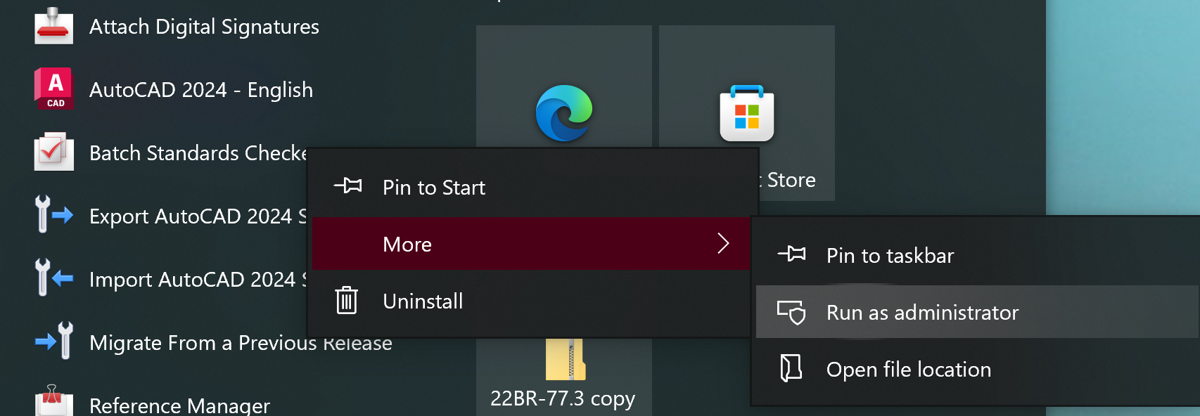 Cannot migrate custom settings in AutoCAD Architecture or AutoCAD MEP