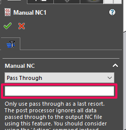 How to use Manual NC options to manually add code in Fusion, Inventor ...