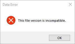"Open File Error" when opening a Storm Sewer STM in Civil 3D
