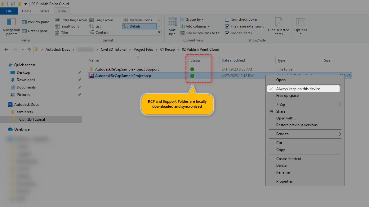 "All scans are not found or invalid..." when attaching RCP/RCS in AutoCAD and Inventor
