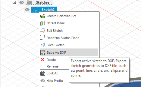 Fusion 360からエクスポートしたDXFをAutoCADまたはDWG TrueViewで開くと、空の状態で表示される