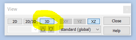 Projection selected in Projection View dialog does not correspond to presented structure view in ...