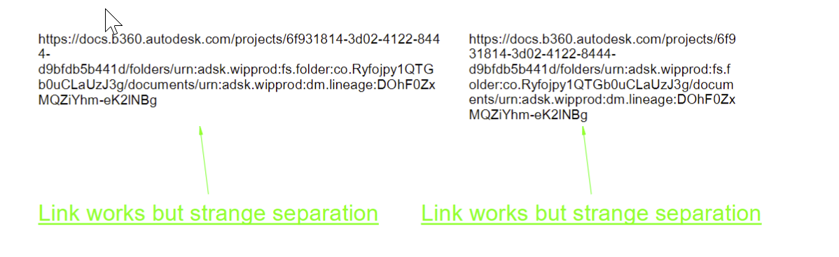 Text breakings of multiline texts at "-" may result wrong separations ...