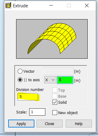 Incoherent mesh for model consisting of several solid objects in Robot Structural Analysis