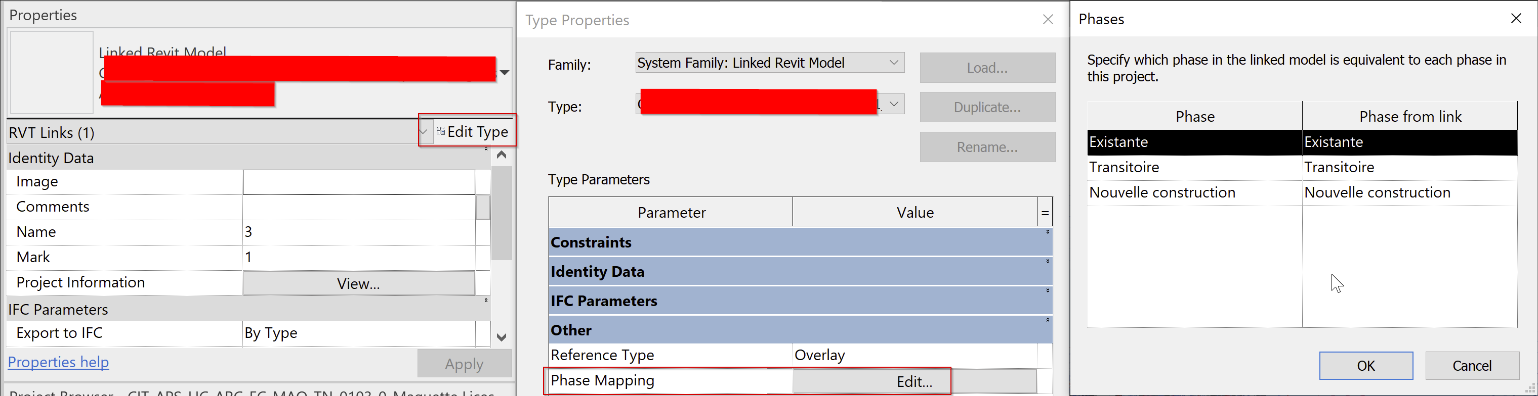 Wrong Display Of Phases Within Linked Files In Revit 