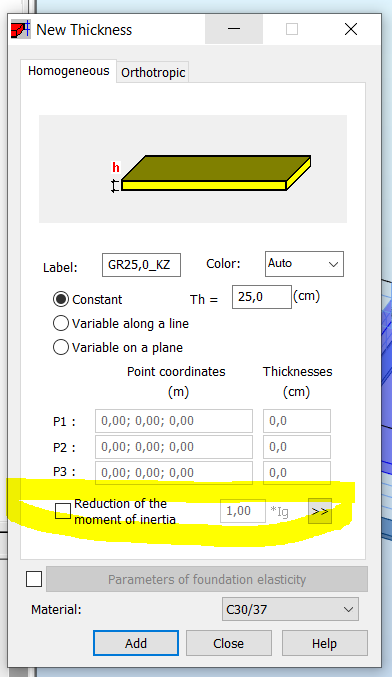 Different results for identical objects simulated with slabs with different calculation models ...