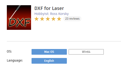 Fusion 360의 Mac에서 Laser용 DXF로 내보내는 방법.