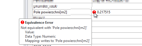"Equivalence Error Not equivalent with 'property name'..." showing for number type custom ...