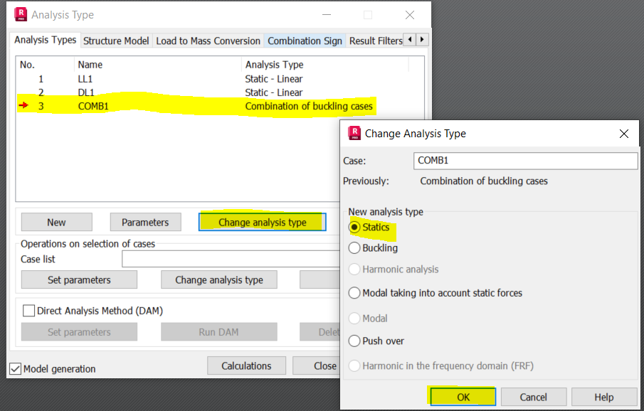 “Load cases have been detected for which load duration classes were not defined” while timber ...