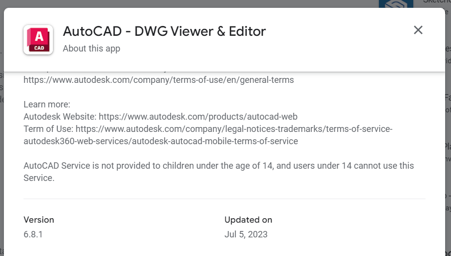 Autocad Mobile App Android Users Returned To Main Page After Login