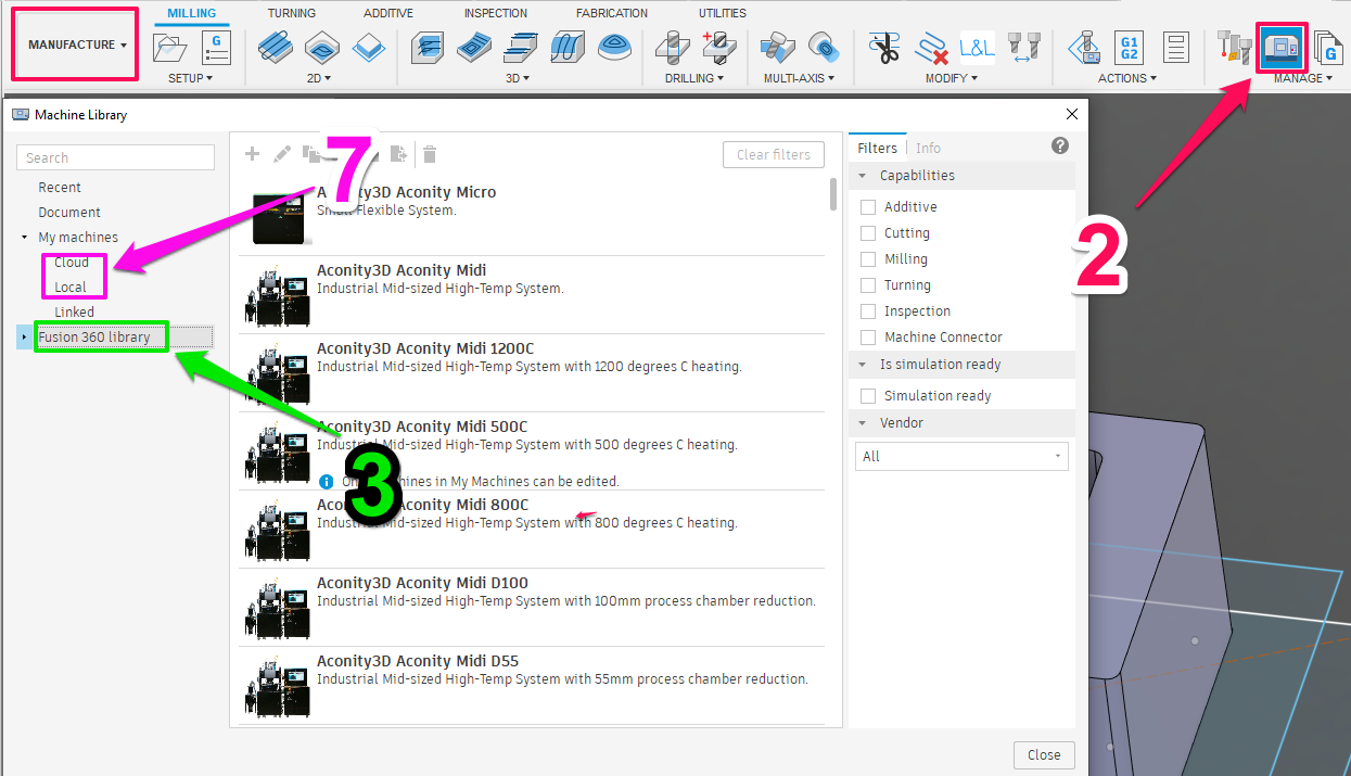 Where to find CNC Machine Simulation models for Autodesk Fusion