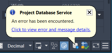 "The field is too small to accept the amount of data you attempted to add..." error appear from ...