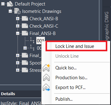 Lock Line and Issue feature to 3D model lines not syncing back to collaboration project in ...