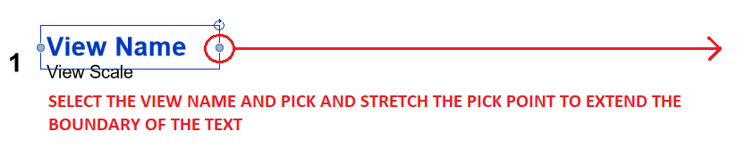How to restrict the viewport title on a single line in Revit?
