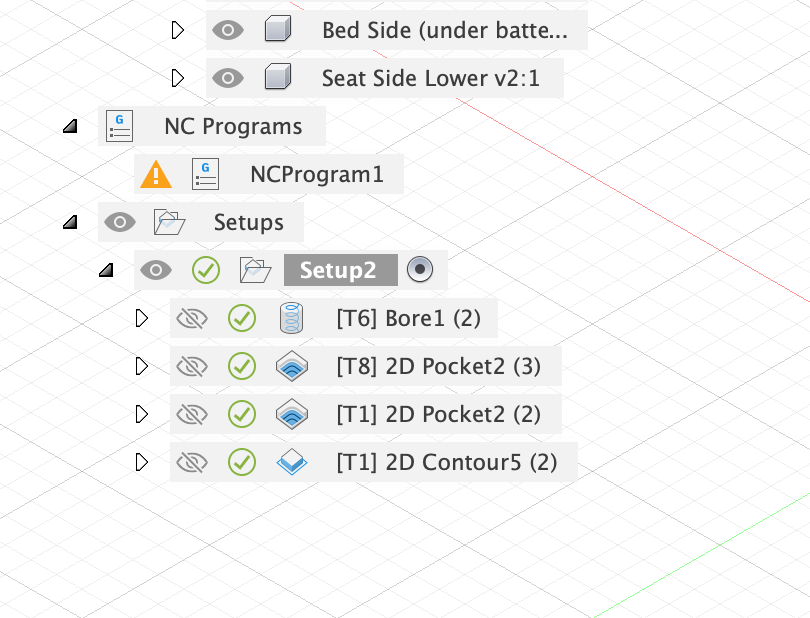 Blank warning in NC Programs when posting from a Mac in Fusion 360