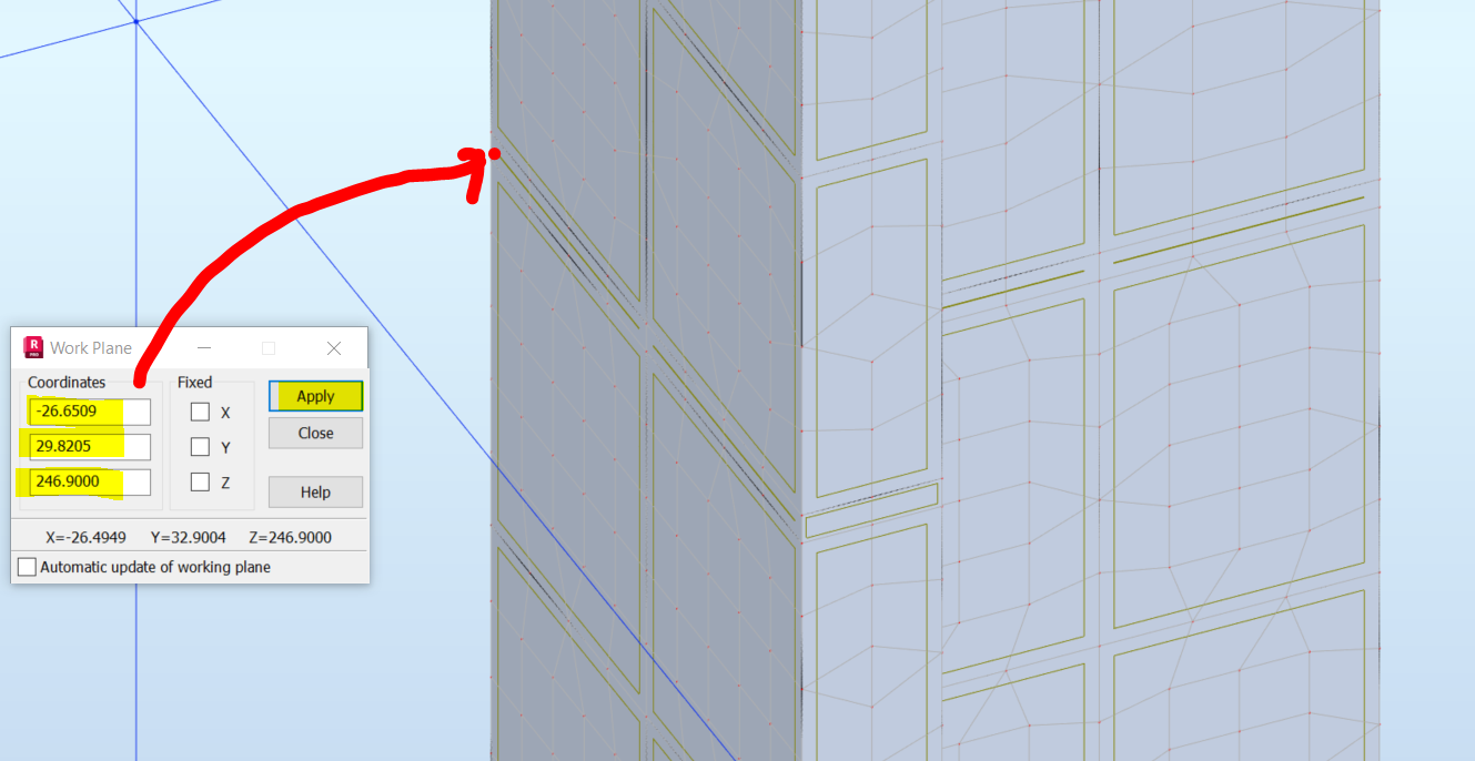Discrepancy in displacement of equally loaded models simulated by shell and bar finite elements ...