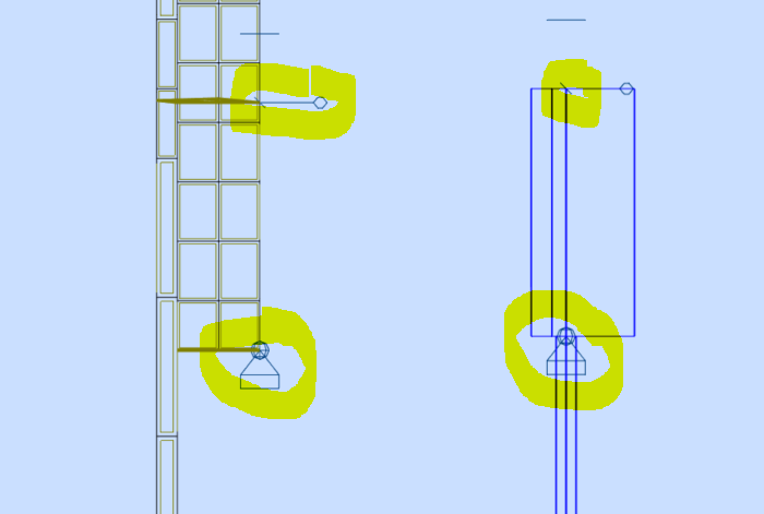 Discrepancy in displacement of equally loaded models simulated by shell and bar finite elements ...