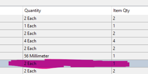 Item QTY value differs between Inventor "parts only" and Item BOM "parts only" in Vault Client