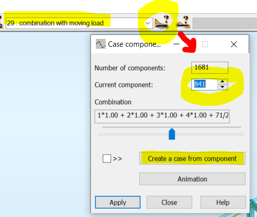 How to calculate buckling critical coefficient for combinations including moving load in Robot ...