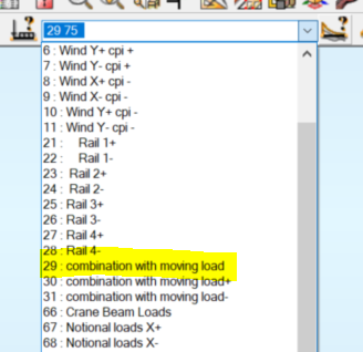 How to calculate buckling critical coefficient for combinations including moving load in Robot ...