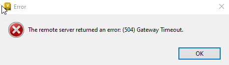 "An Existing Connection was Forcibly Closed by the Remote Host" with ...