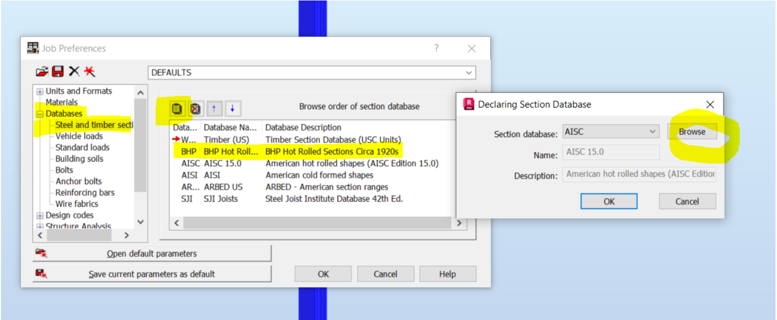 Mapping Sections From Customer Database From Revit To Robot Structural 3875