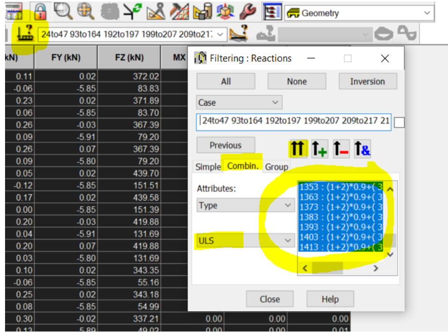 如何在Robot Structural Analysis中显示柱基设计的力。
