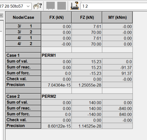 Robot Structural Analysis에서 미리 정의 된 열이 설정된 테이블 템플릿을 저장할 수 있습니까?