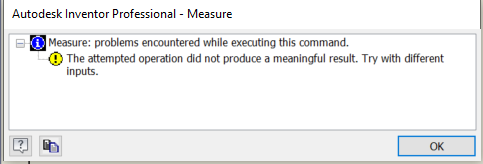 "The attempted operation did not produce a meaningful result" and improper results when using ...