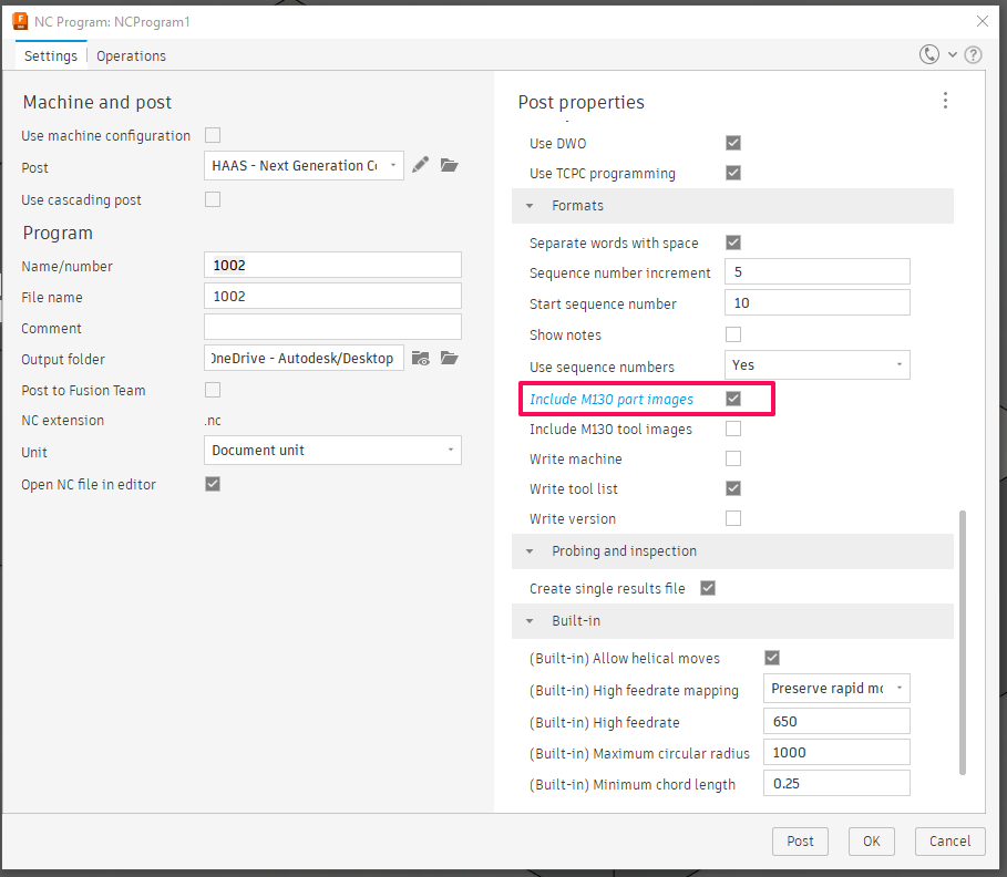 How to generate setup pictures with NC code in Fusion