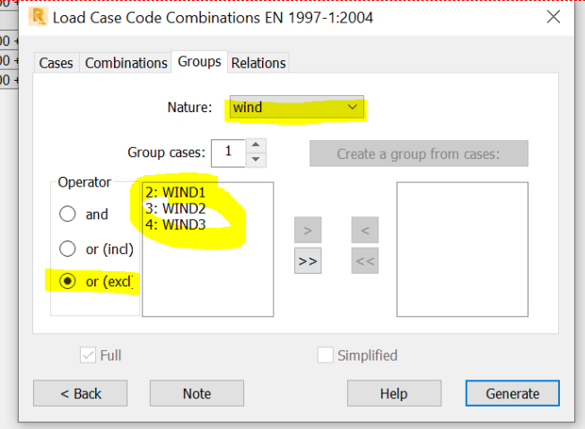 How To Create Automatically Combinations Including Defined Wind Load Cases In Robot Structural