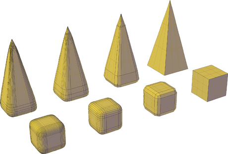 To revert rounded and chamfered 3D Solid edges to corners in AutoCAD