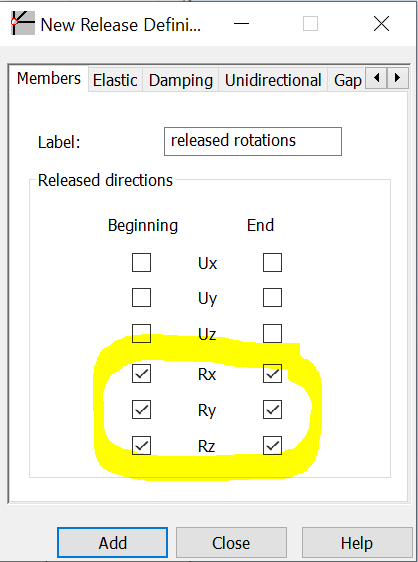 "Excessive releases at the member" message while model analysis in ...
