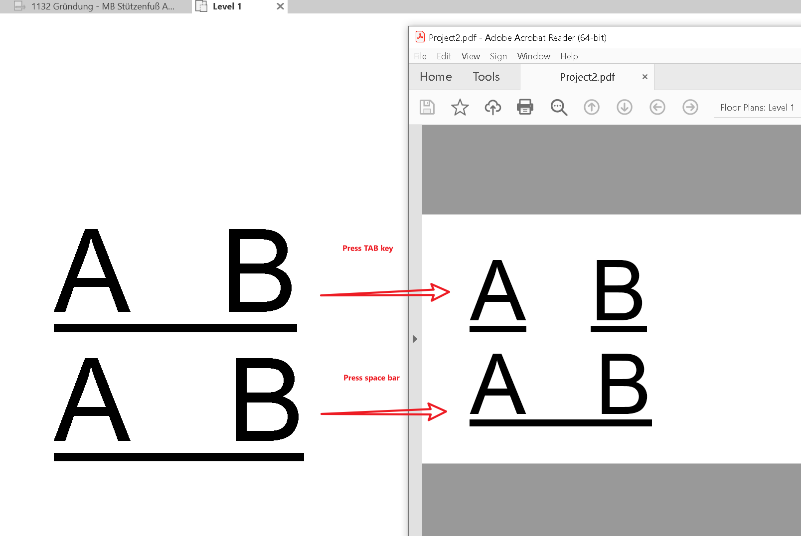 Text Underline Display Issue When Exporting To PDF From Revit