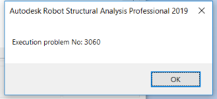 "Execution problem No: 3060" while nonlinear buckling analysis cases with large displacement ...