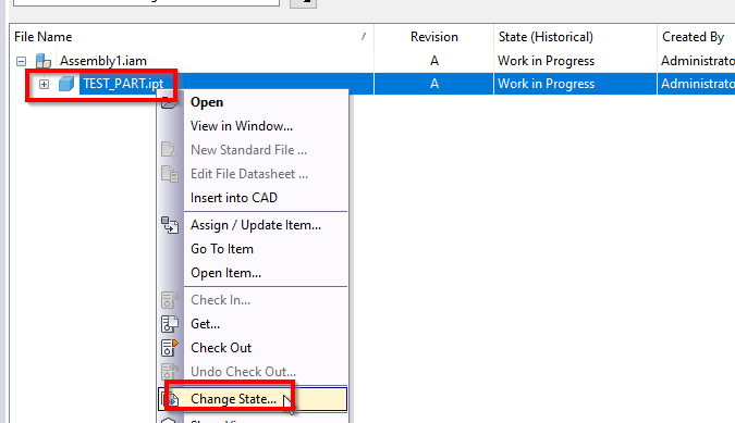 "One of more files cannot change to the specified state due to errors or restrictions" when ...
