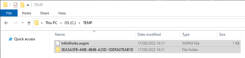 How to back up a database in InfoWorks WS Pro