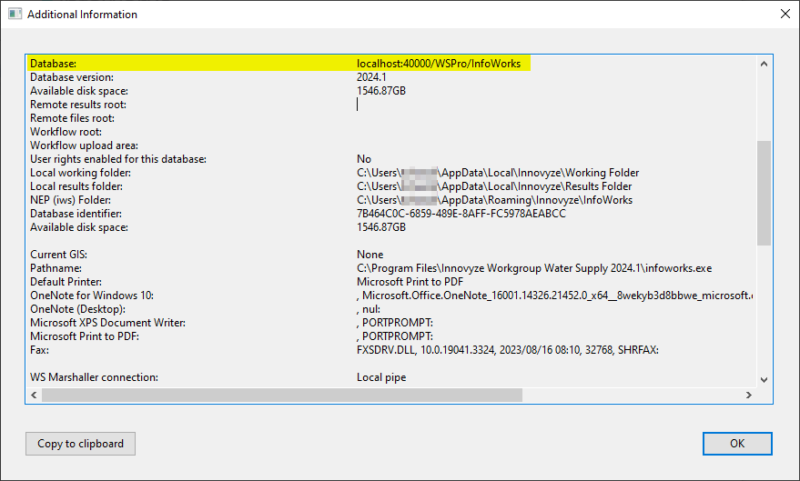 如何在InfoWorks WS Pro中备份数据库