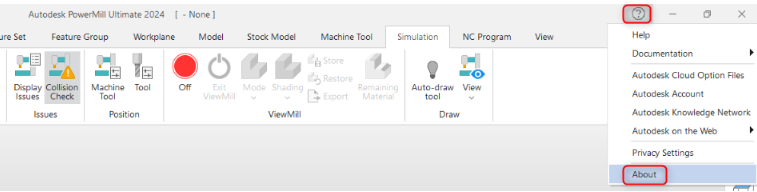 Where is the PowerMill option/Function to use flex Token license