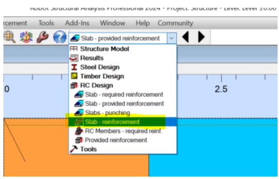 Missing user defined provided reinforcement on concrete slab drawings ...