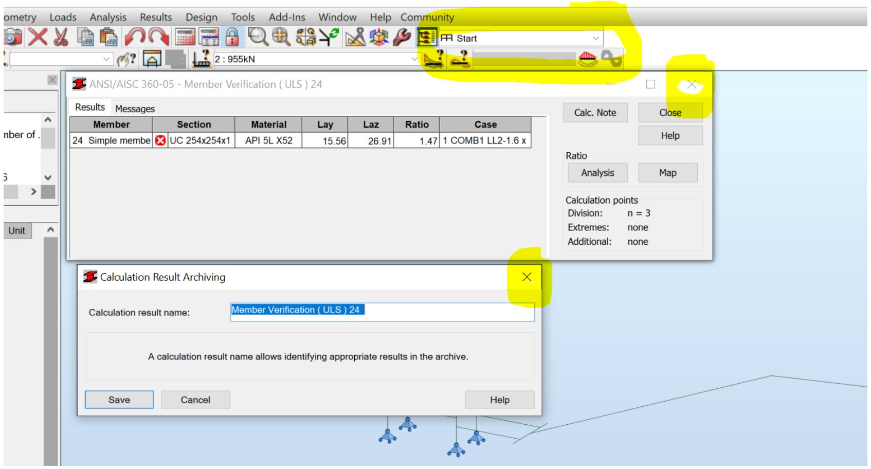 How to close unnecessary viewers in Robot Structural Analysis