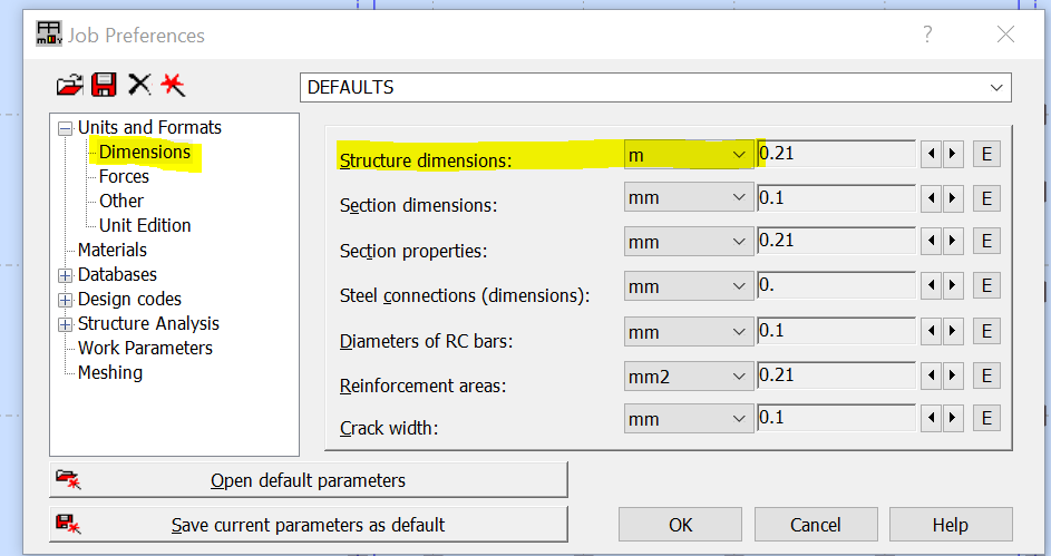 How to check units used for loads defined in model in Robot Structural ...