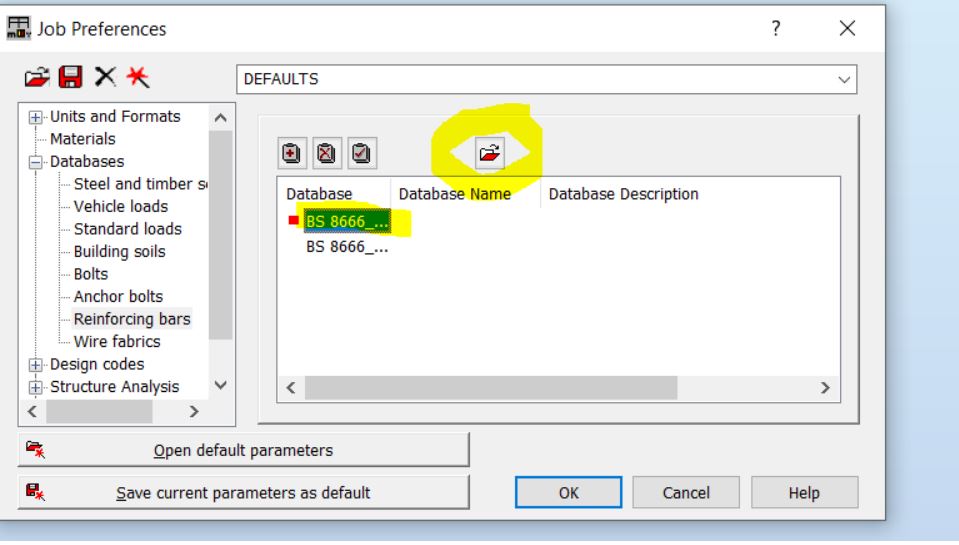 Is it possible to change default characteristic strength of reinforcement bars in Robot ...