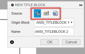 How to set a custom name or other attribute in a title block in Fusion Drawing