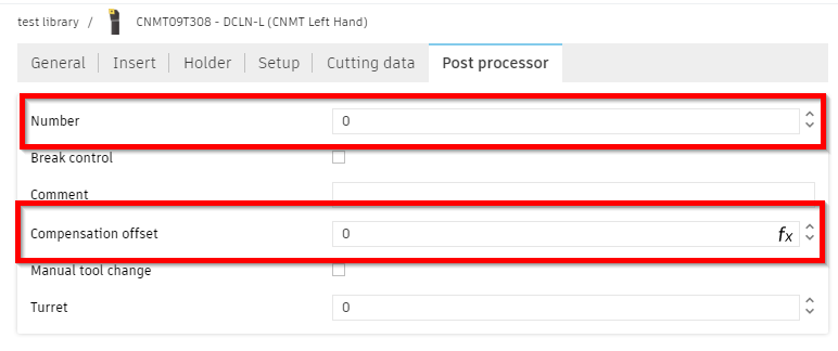 Compensation offset is out of range error when creating an NC program in Fusion