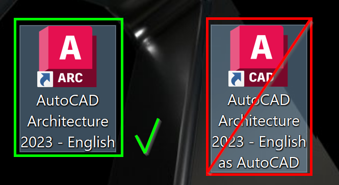 Export/Import features missing in the Application Menu of AutoCAD Architecture/MEP