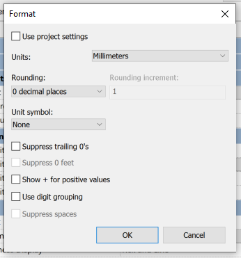 How to modify the accuracy for temporary dimensions without changing ...
