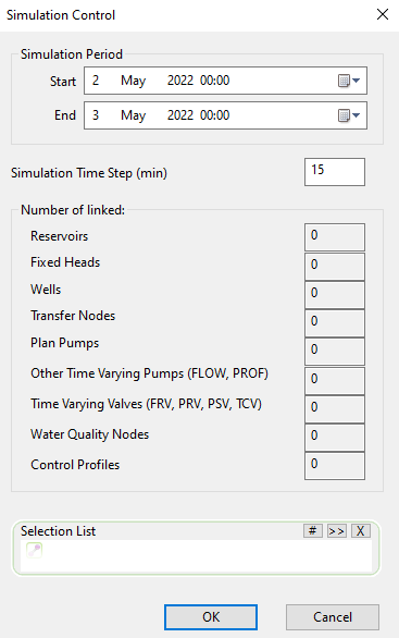 "Start time value is inconsistent between Run and Control" or "End time value is inconsistent ...